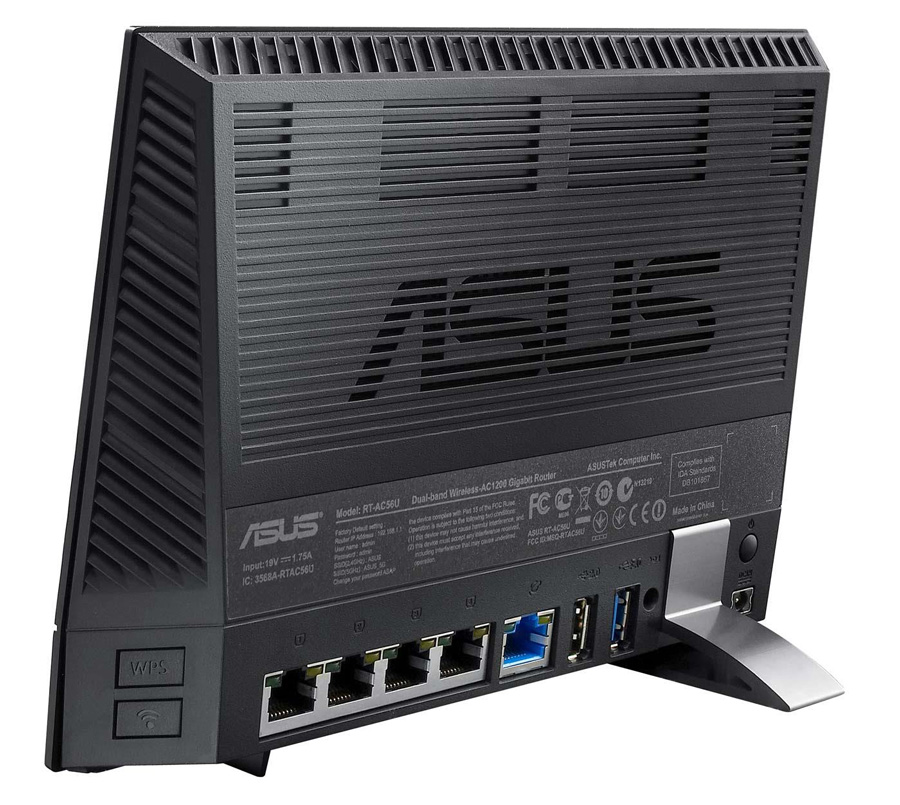 Router WiFi 5G ASUS RT-AC56U 5GHz VPN USB 3G/4G