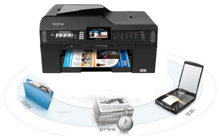 Brother MFC-J6510DW (faks, Wi-Fi, Duplex, A3, ADF) - Urządzenia wiel ...