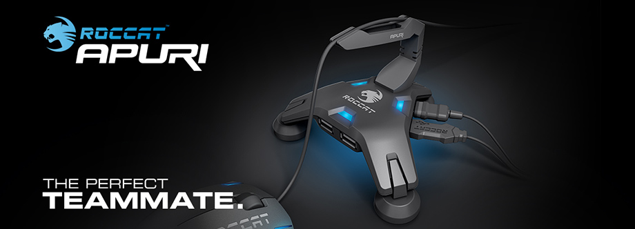 Roccat Apuri USB Hub & Mouse Bungee - Huby USB - Sklep komputerowy - x ...