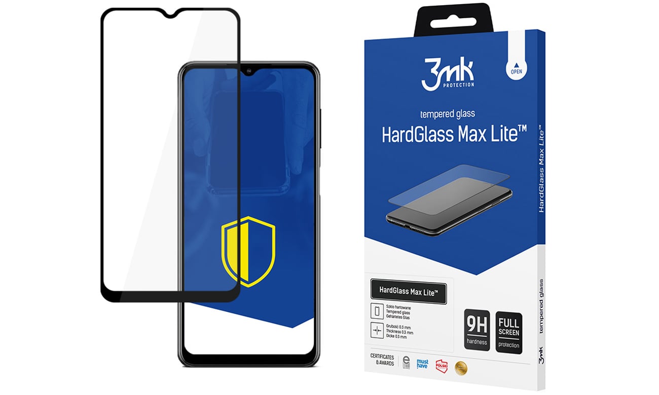 3mk HardGlass MAX Lite do Samsung Galaxy A12/M12 - Folie i szkła na ...