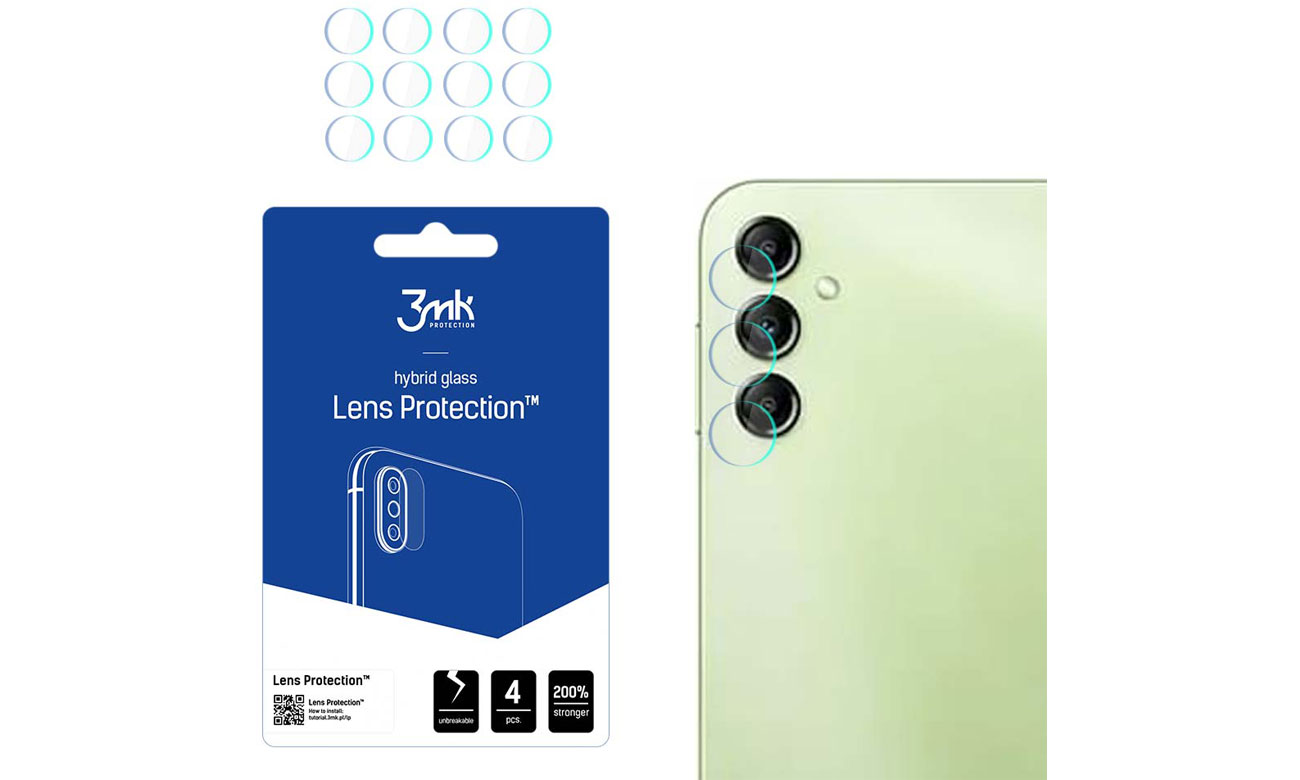 3mk Lens Protection do Samsung Galaxy A14 - Folie i szkła na smartfony ...