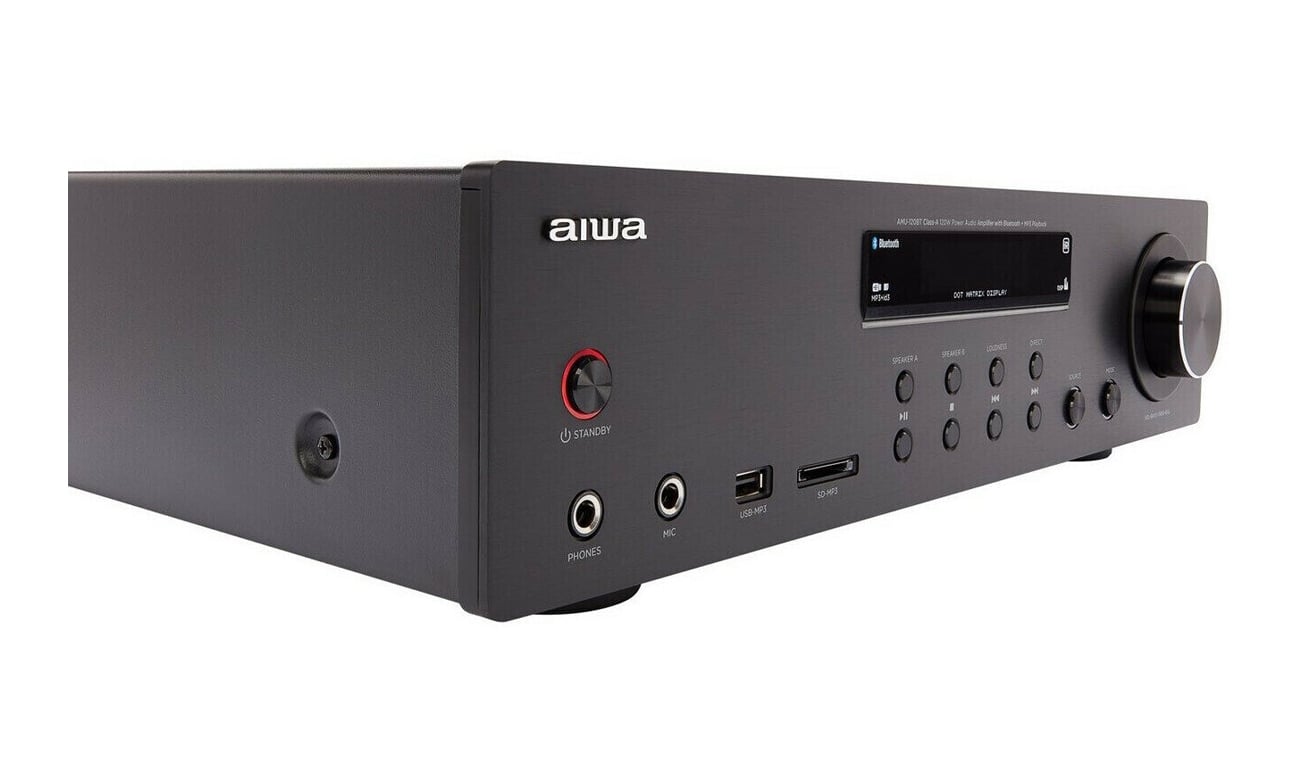 AIWA AMU-120BT Czarny - Amplitunery - Sklep komputerowy - x-kom.pl