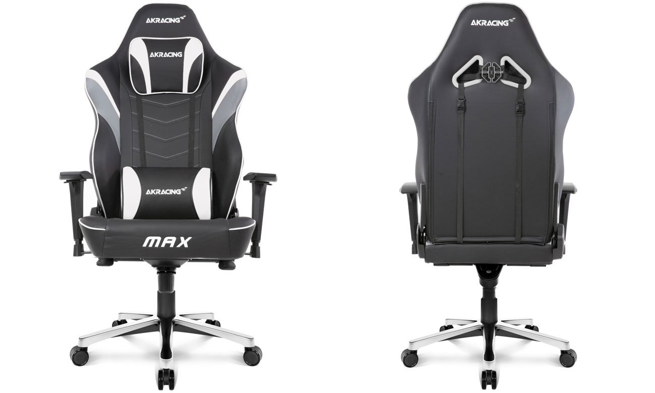 AKRACING MASTERS MAX (Czarno-Biały) - Fotele gamingowe - Sklep ...