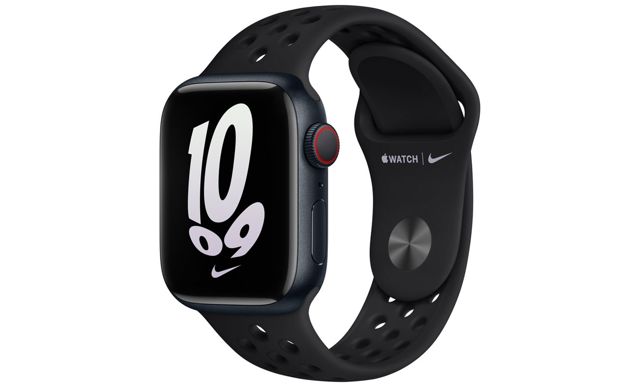 Apple Pasek sportowy Nike w kolorze czarnym/czarnym 41 mm - Paski do ...