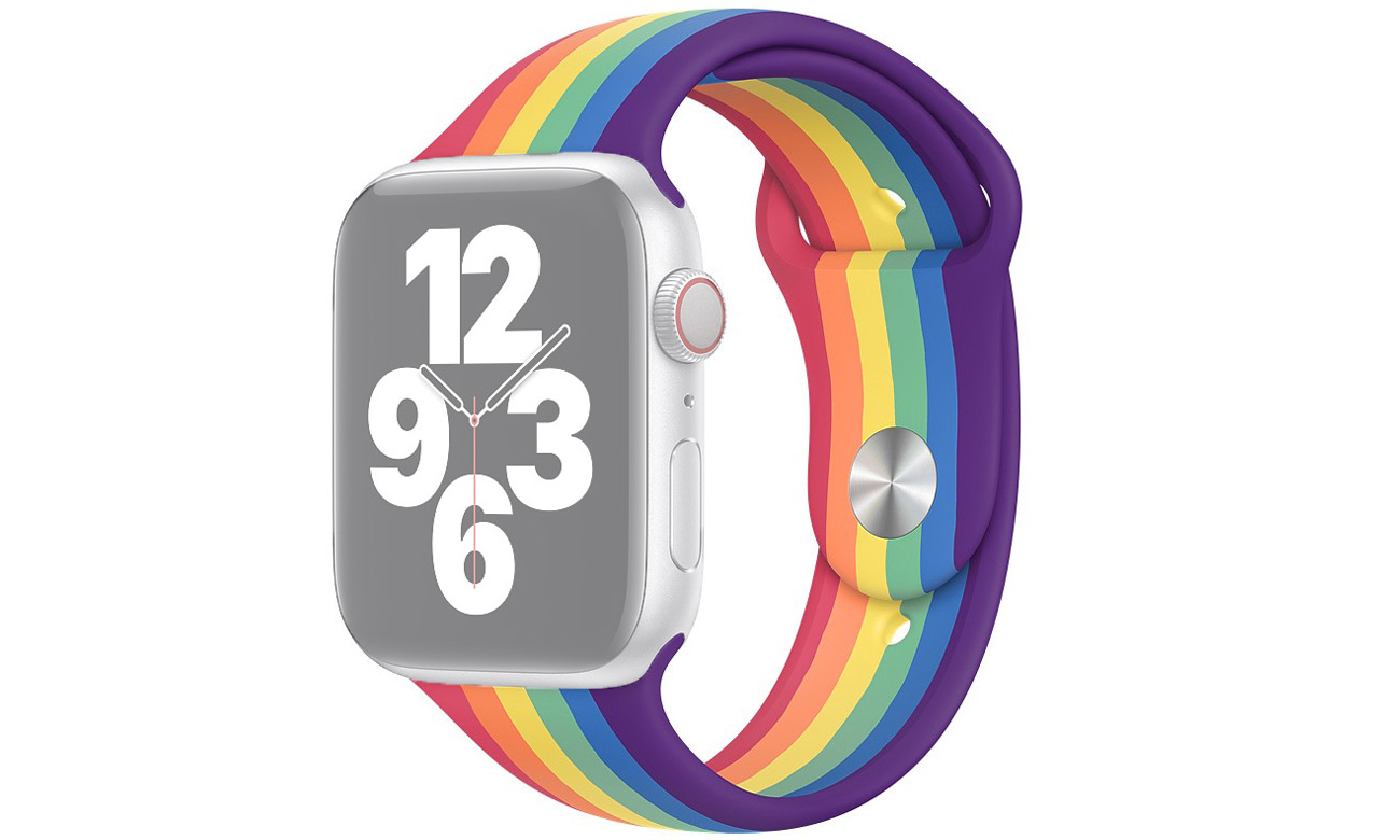 Apple Pasek Sportowy do Apple Watch Pride Edition Paski do smartwatchy Sklep internetowy al.to