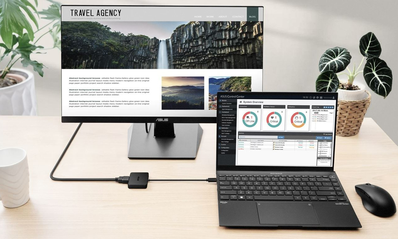 ASUS USB-C Mini Dock - Stacje dokujące do laptopów - Sklep komputerowy ...