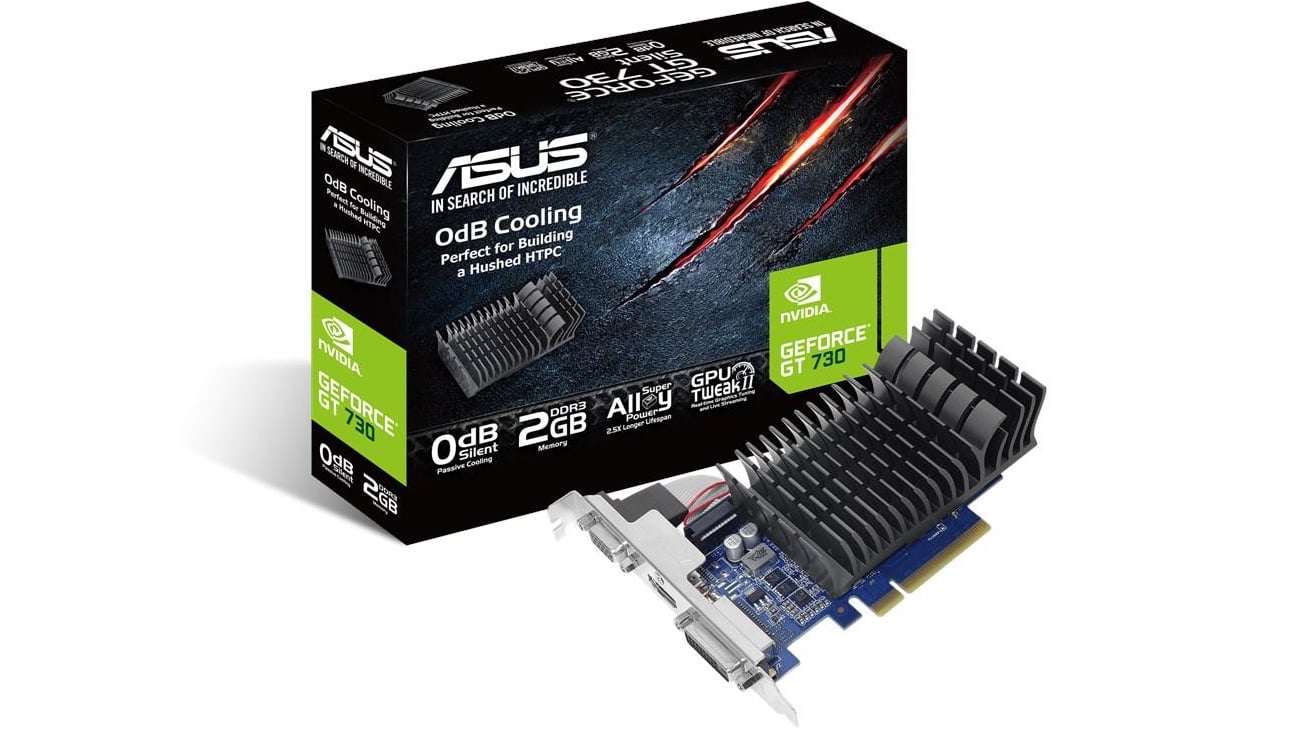 ASUS GeForce GT 730 Silent LP 2GB DDR3 - Karty graficzne NVIDIA - Sklep ...