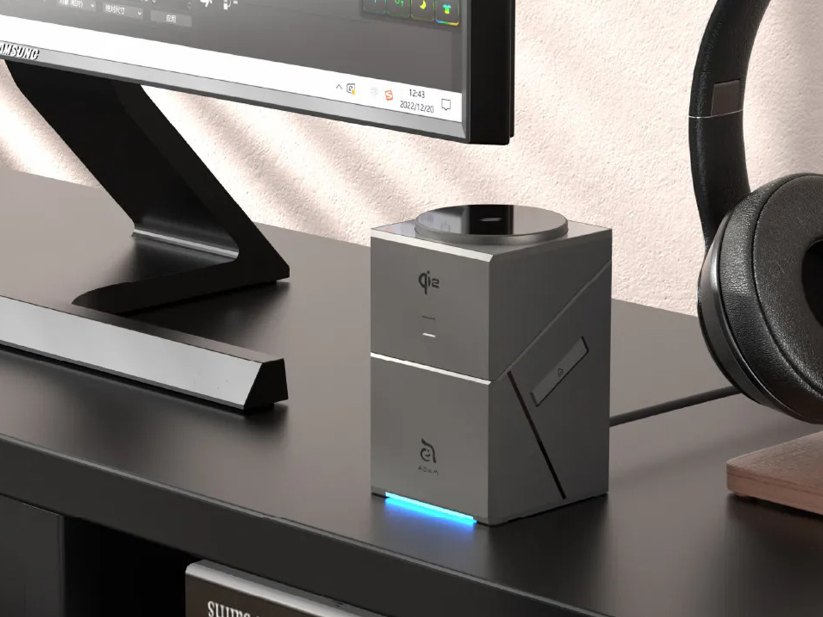 Adam Elements Magnetic wireless charger Qube - Ładowarki do smartfonów ...