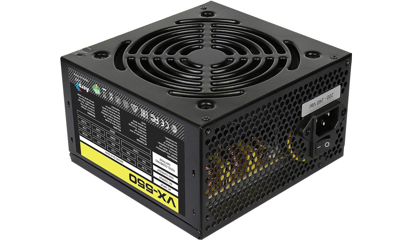 AeroCool VX-550 550W 80+ BOX - Zasilacze do komputera - Sklep ...