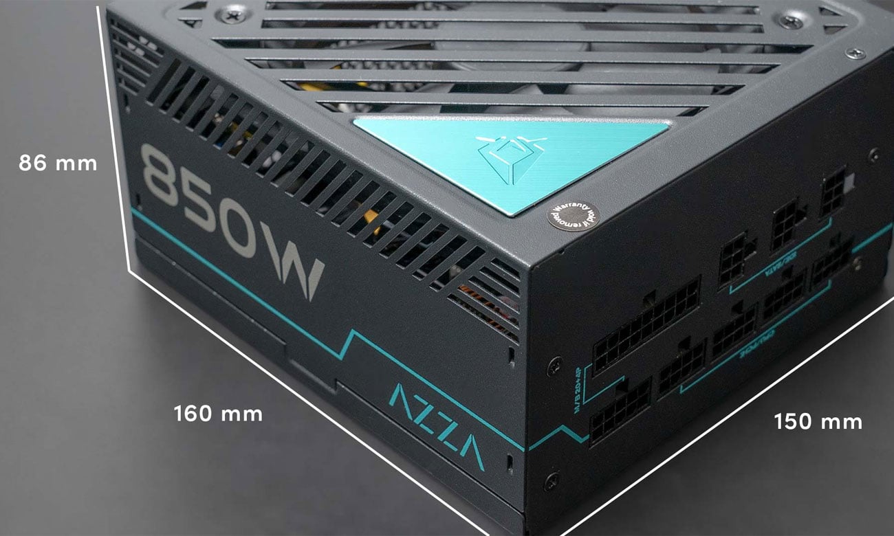 Azza PSAZ 850W 80 Plus Gold - Zasilacze do komputera - Sklep internetowy - al.to