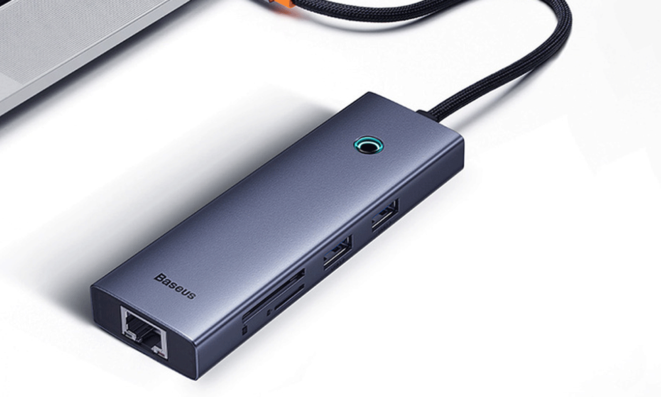 Baseus Hub 6w1 - Huby USB - Sklep komputerowy - x-kom.pl