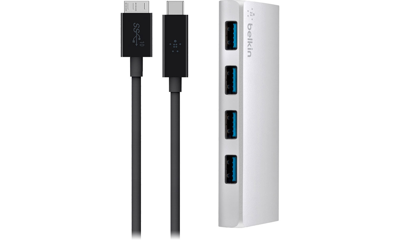 Belkin HUB USB-C (4x USB) - Huby USB - Sklep komputerowy - x-kom.pl Belkin HUB USB-C (4x USB) - Huby USB - Sklep komputerowy - x-kom.pl