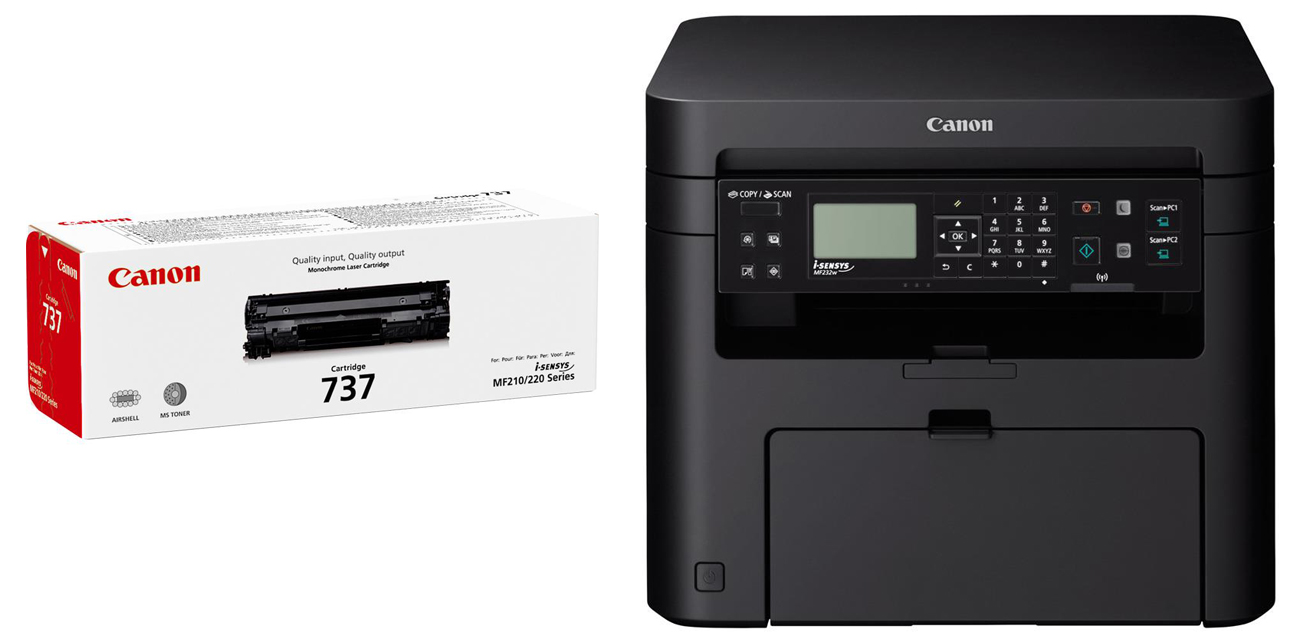 Canon i-SENSYS MF232w + dodatkowy toner 2400str. - Sklep internetowy ...