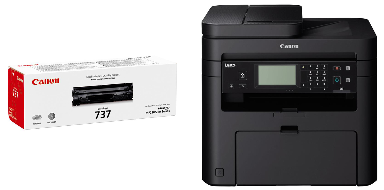 Canon i-SENSYS MF237w + dodatkowy toner 2400str. - Sklep internetowy - al.to