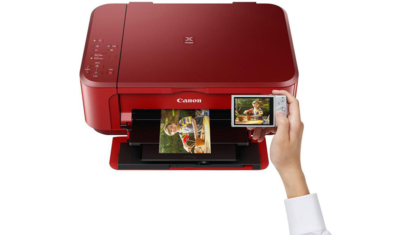 Canon Pixma MG3650 czerwona (WIFI, DUPLEX) - Urządzenia wiel ...
