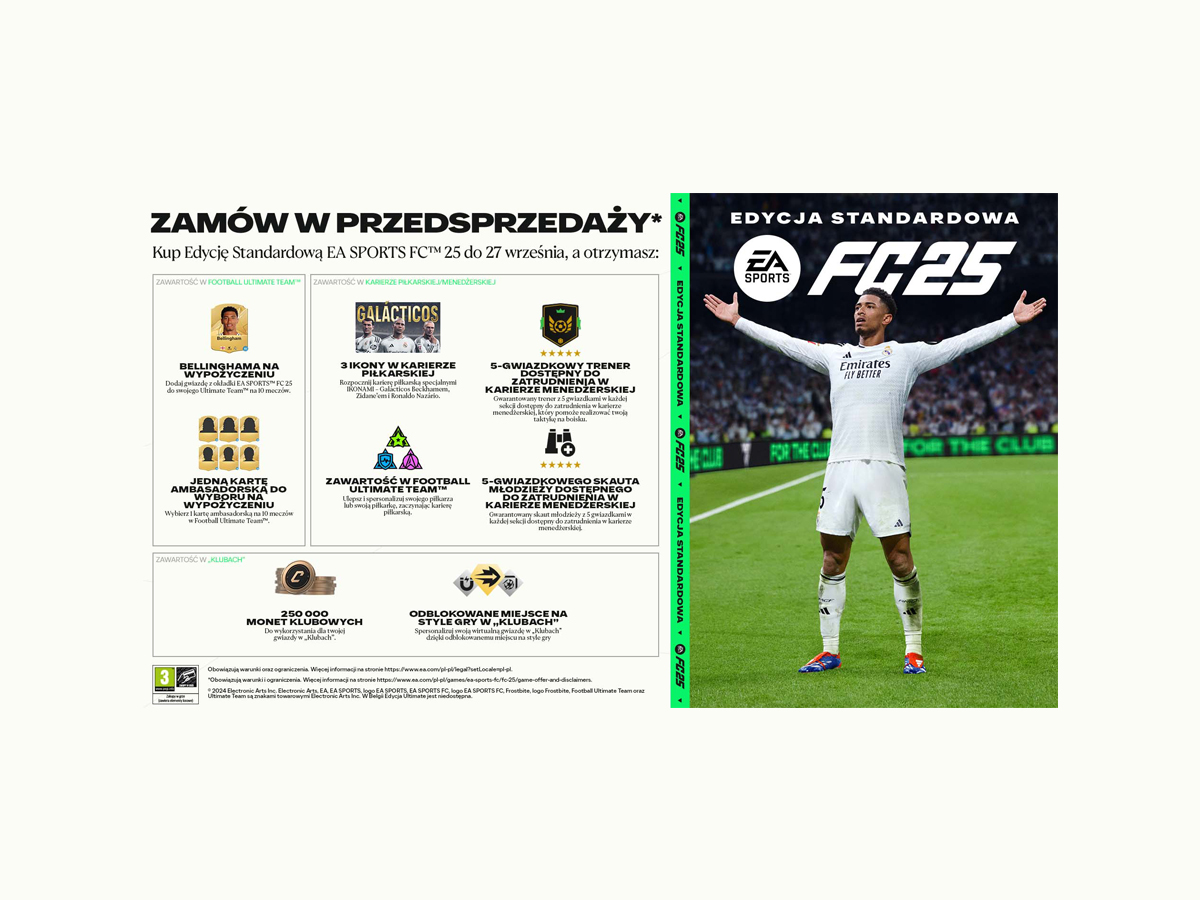 PlayStation EA SPORTS FC 25 - Gry na PlayStation 4 - Sklep komputerowy - x-kom.pl