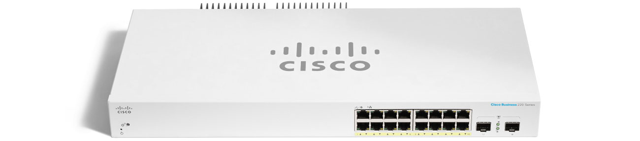 Cisco CBS220 Smart CBS220-16P-2G-EU - Switche - Sklep komputerowy - x ...
