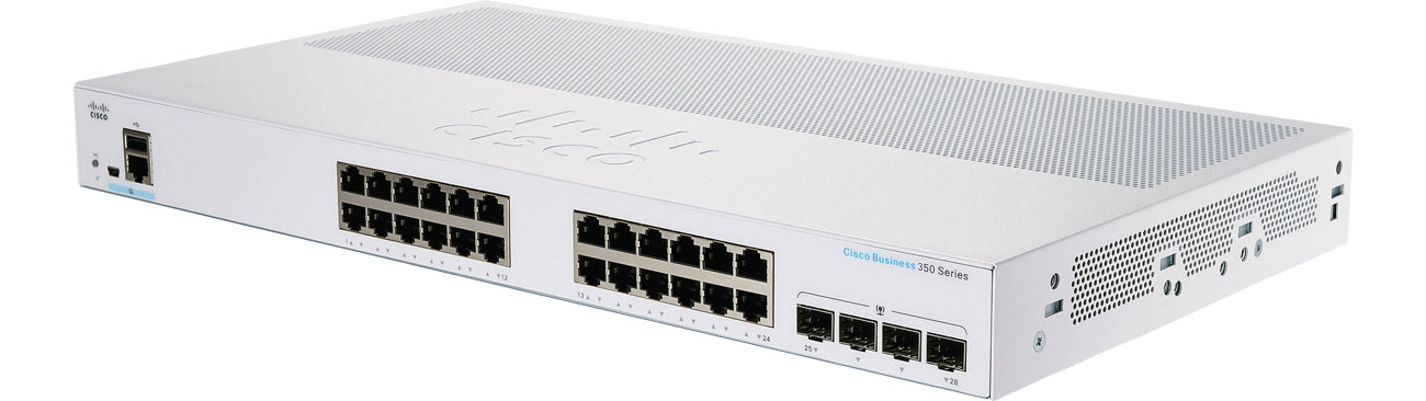 Cisco CBS350 Managed CBS350-24T-4G-EU - Switche - Sklep komputerowy - x ...