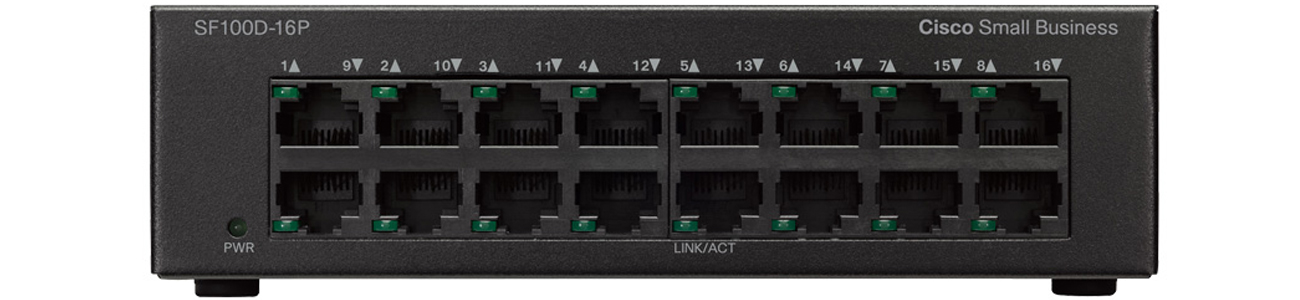 Cisco 16p SF100D-16-EU (16x10/100Mbit) - Switche - Sklep komputerowy ...