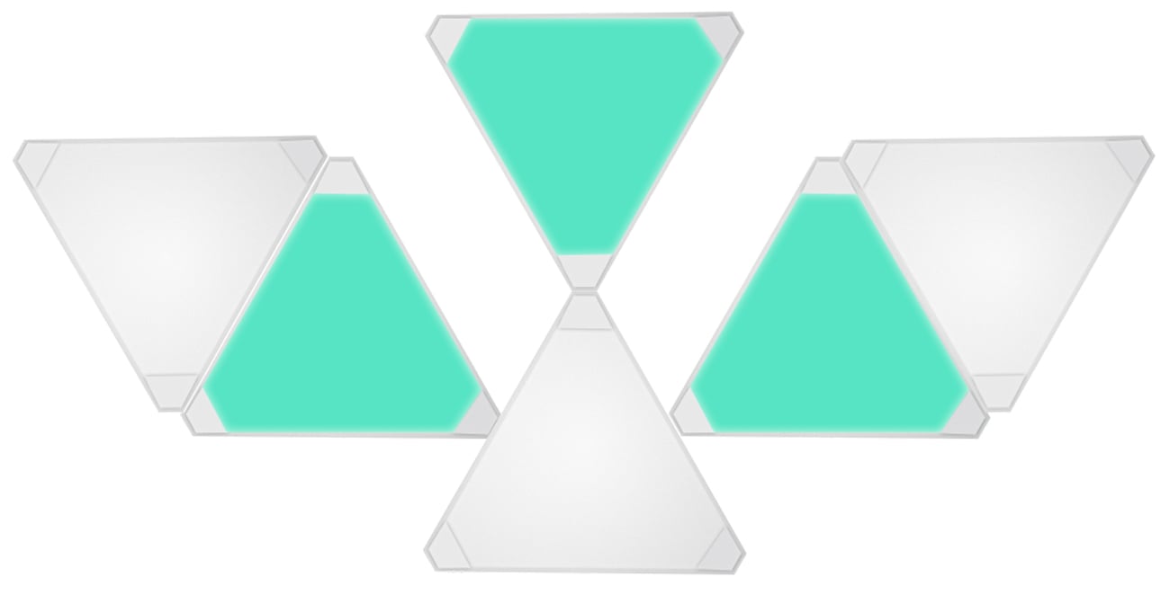 Cololight LS165A6 Zestaw 6 modułów (Triangle) - Inteligentne lampy ...