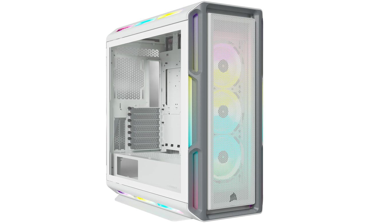 Corsair iCUE 5000T RGB Tempered Glass White - Obudowy do komputera ...