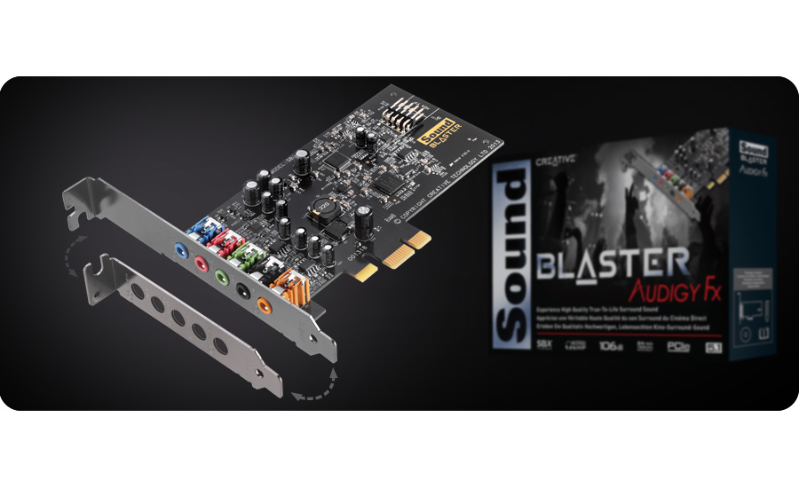 Creative Sound Blaster Audigy FX (PCI-E) - Karty dźwiękowe - Sklep ...