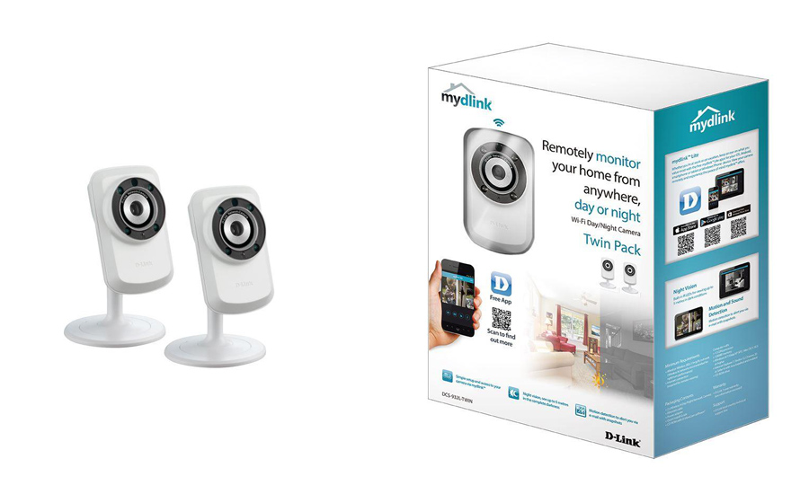 D-Link DCS-932L WiFi VGA LED IR (dzień/noc) TWIN 2szt. - Kamery IP ...