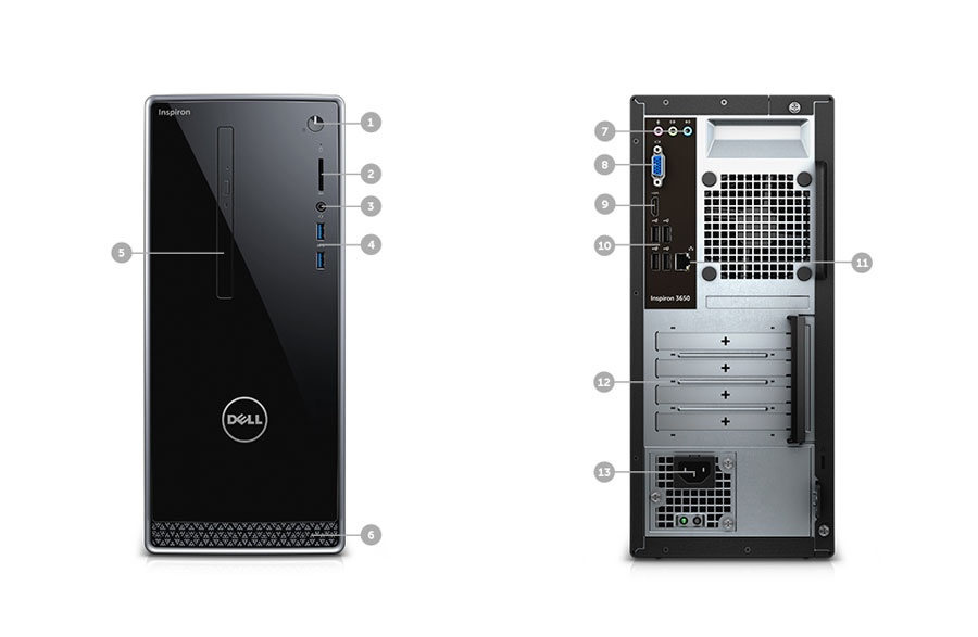 Dell Inspiron 3650 i5-6400/8GB/1000/DVD GF730 - Desktopy - Sklep ...