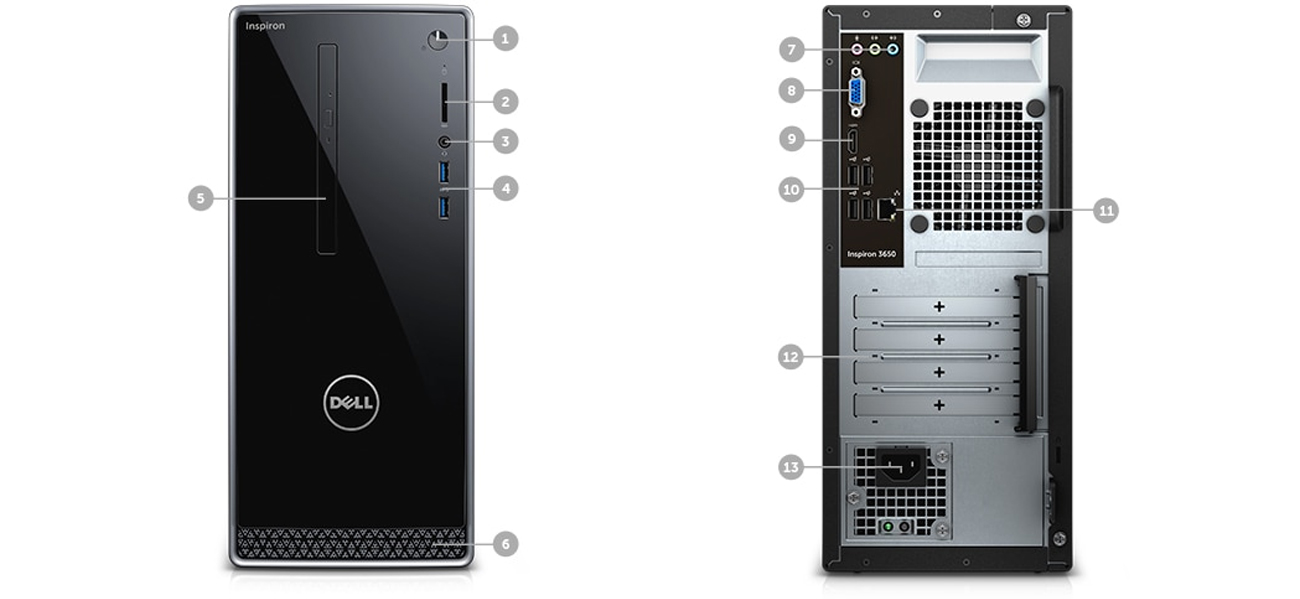 Dell Inspiron 3650 i5-6400/8GB/1000 GT 730 - Desktopy - Sklep ...