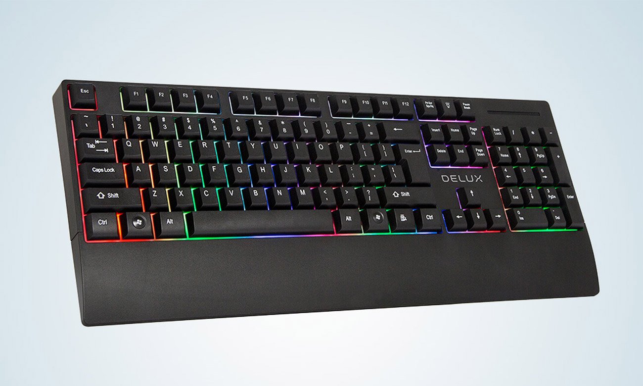 Delux K9852 RGB - Klawiatury przewodowe - Sklep komputerowy - x-kom.pl Delux K9852 RGB - Klawiatury przewodowe - Sklep komputerowy - x-kom.pl