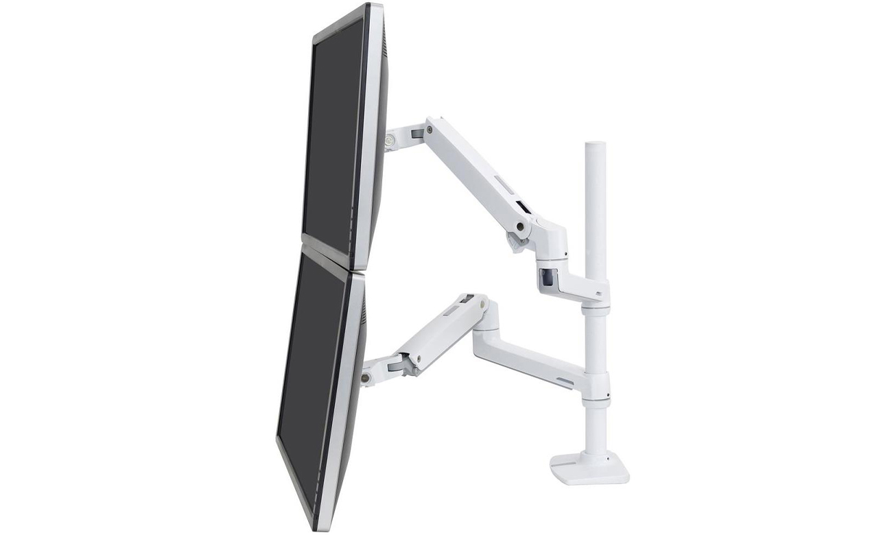 Ergotron LX Dual Stacking Arm Biały - Uchwyty do monitorów - Sklep ...