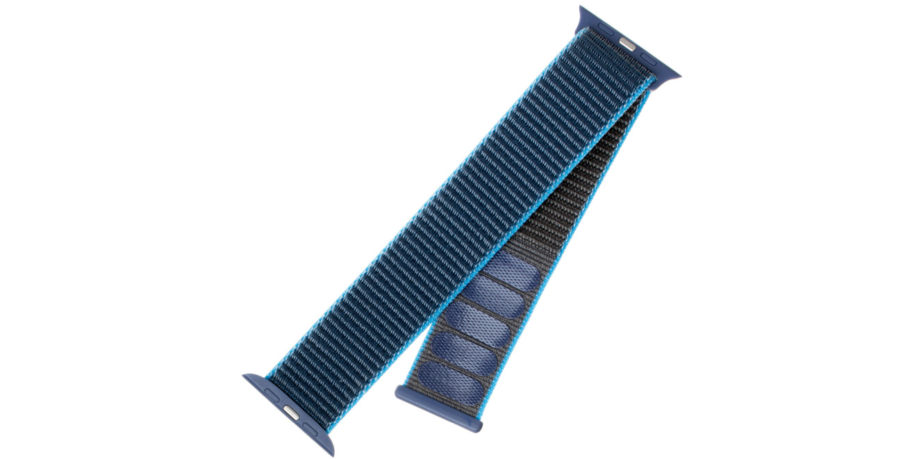 FIXED Nylon Strap do Apple Watch gray-blue - Paski do smartwatchy ...