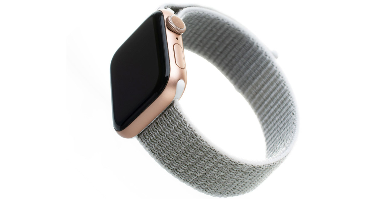 FIXED Nylon Strap do Apple Watch white-gray - Paski do smartwatchy ...