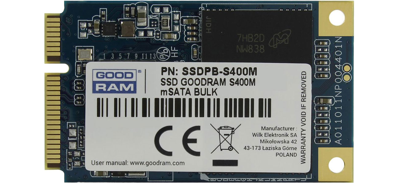 GOODRAM 60GB mSATA SSD S400M OEM - Dyski SSD - Sklep komputerowy - x-kom.pl GOODRAM 60GB mSATA SSD S400M OEM - Dyski SSD - Sklep komputerowy - x-kom.pl