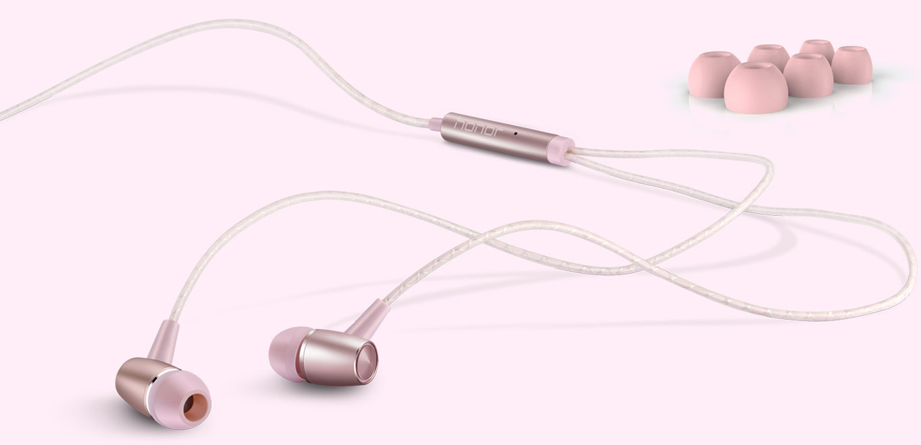 HONOR AM112 różowe - Słuchawki przewodowe - Sklep internetowy - al.to