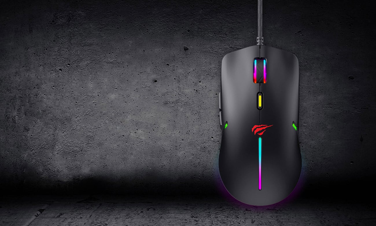Havit MS1031 RGB - Myszki przewodowe - Sklep komputerowy - x-kom.pl