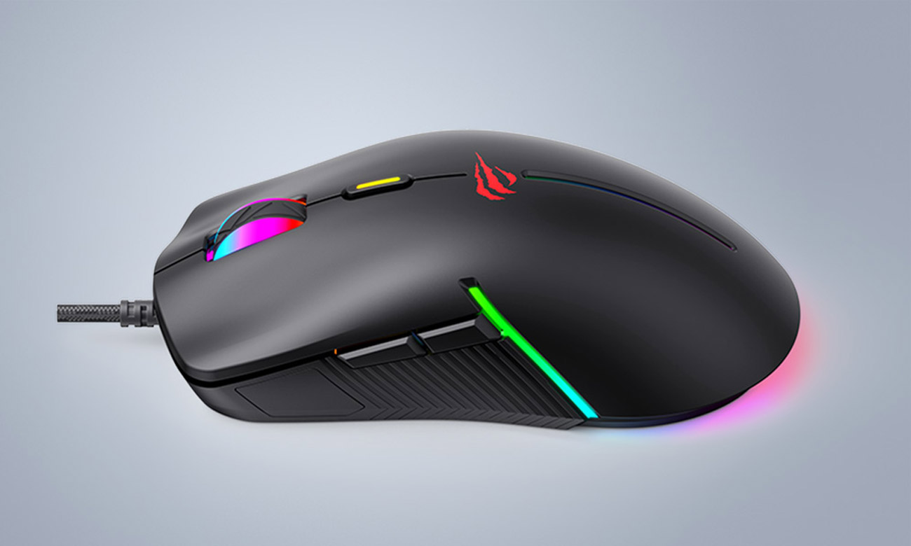 Havit MS1031 RGB - Myszki przewodowe - Sklep komputerowy - x-kom.pl
