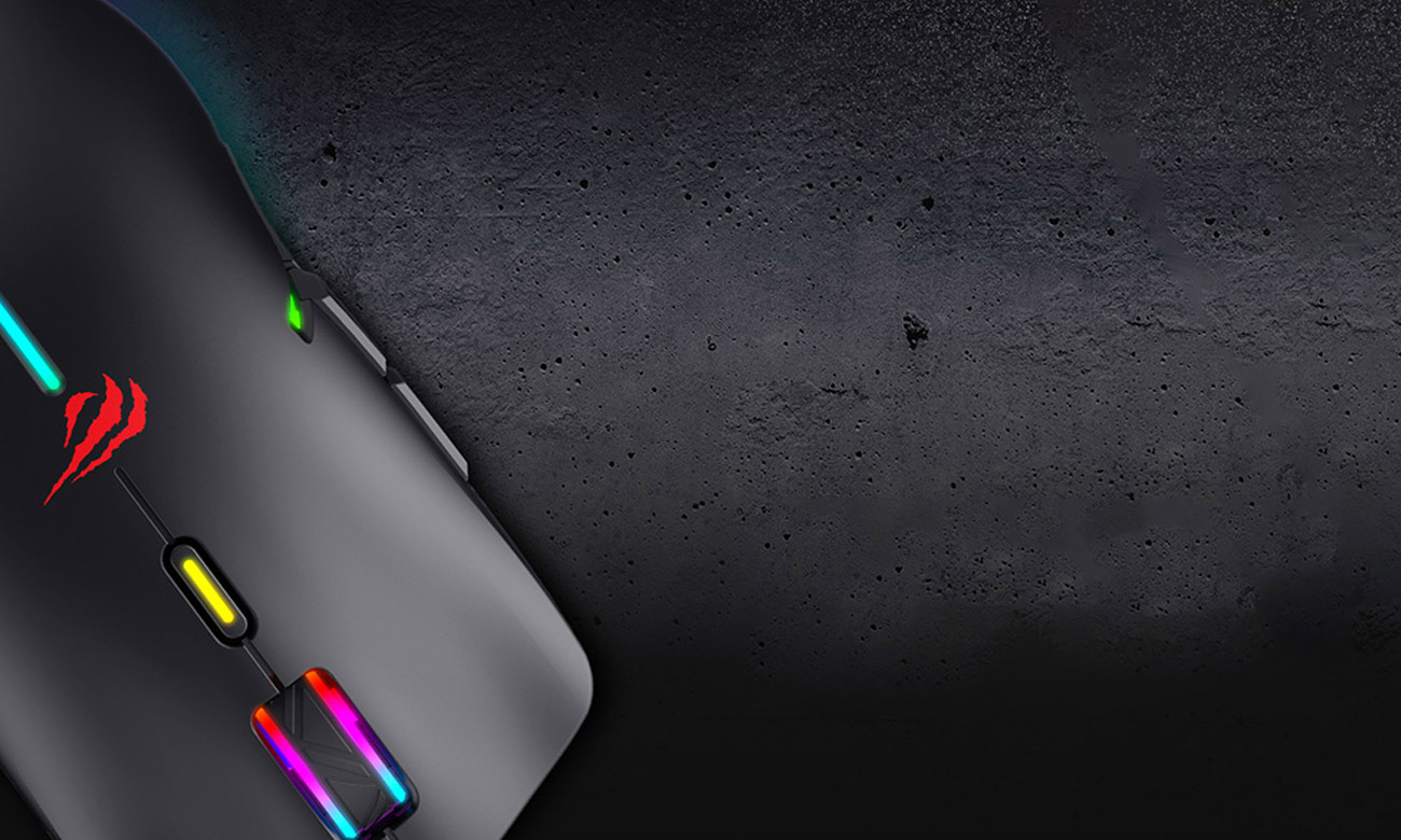 Havit MS1031 RGB - Myszki przewodowe - Sklep komputerowy - x-kom.pl