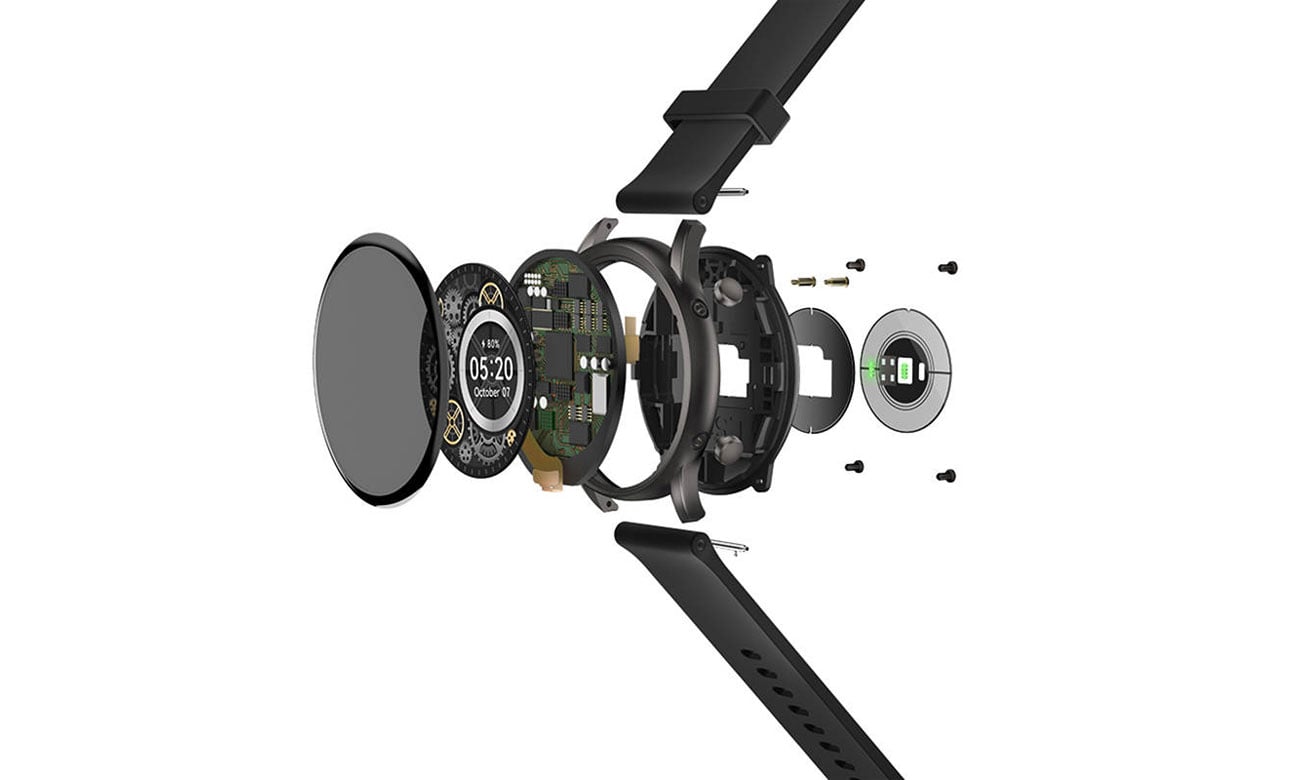 Haylou RT2 Czarny - Smartwatche - Sklep internetowy - al.to