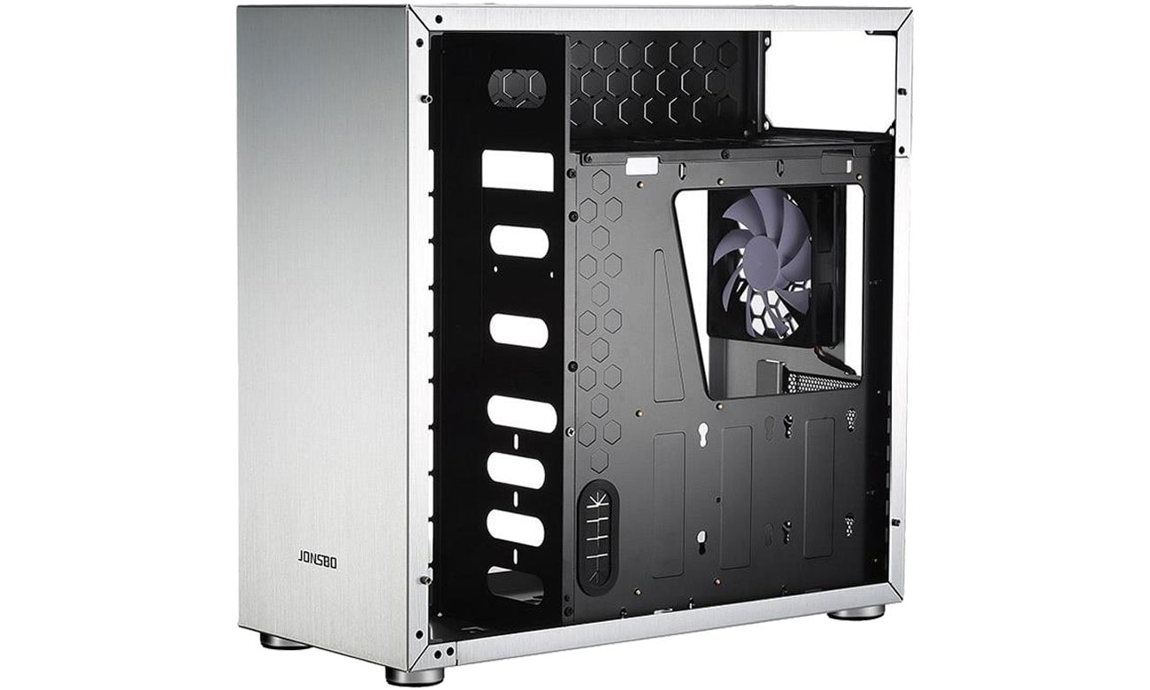 Jonsbo C4 srebrna z oknem - Obudowy do komputera - Sklep komputerowy ...