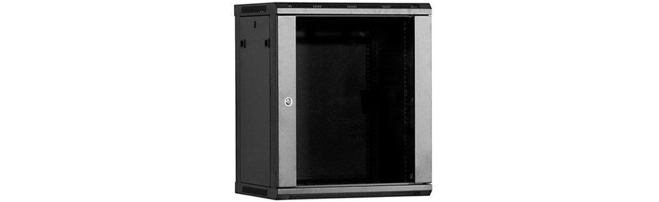 Linkbasic Wisząca 19" 12U 600x450mm jednosekcyjna (czarna) - Szafy RACK ...