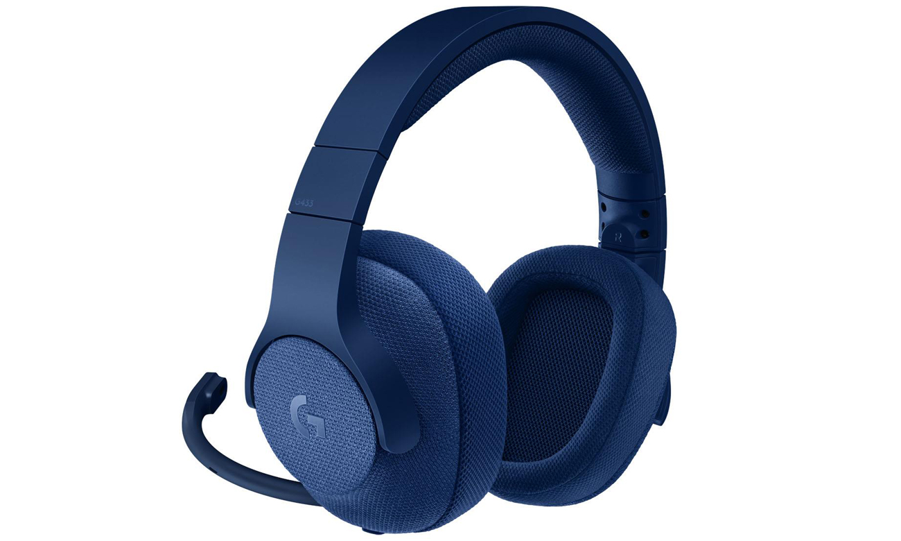 Logitech G433 Gaming Headset (Niebieskie) - Słuchawki przewodowe ...