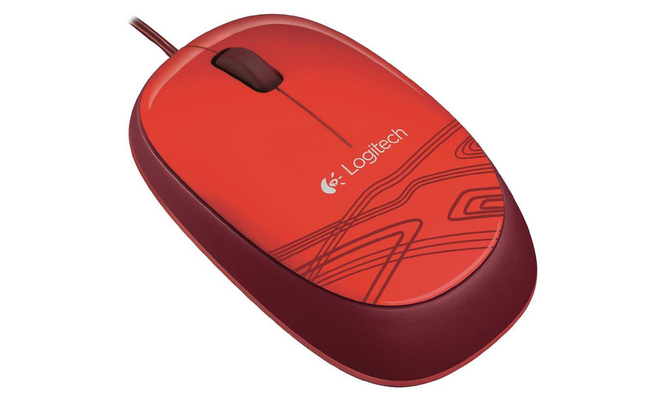 Logitech M105 czerwona USB - Myszki przewodowe - Sklep komputerowy - x ...