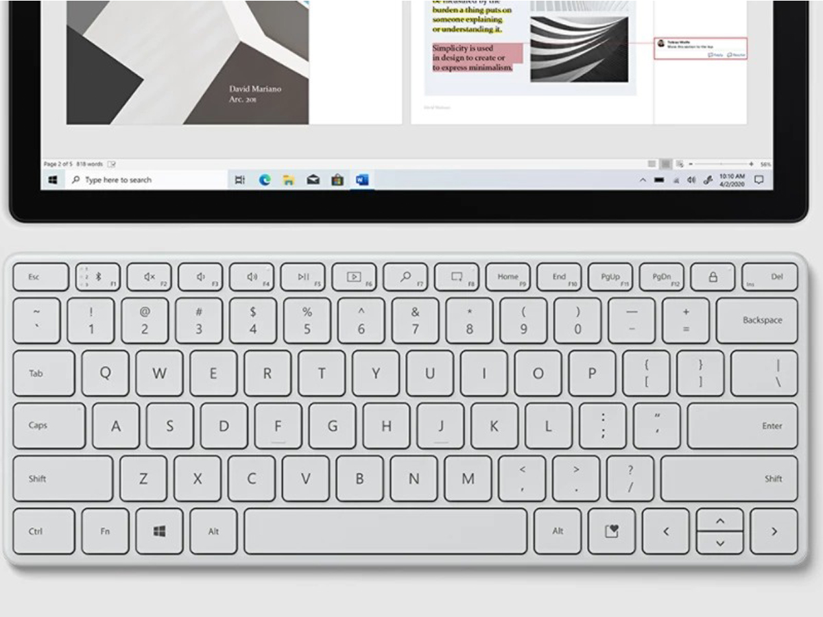 Microsoft Bluetooth Deisigner Compact - Klawiatury bezprzewodowe - Sklep internetowy - al.to