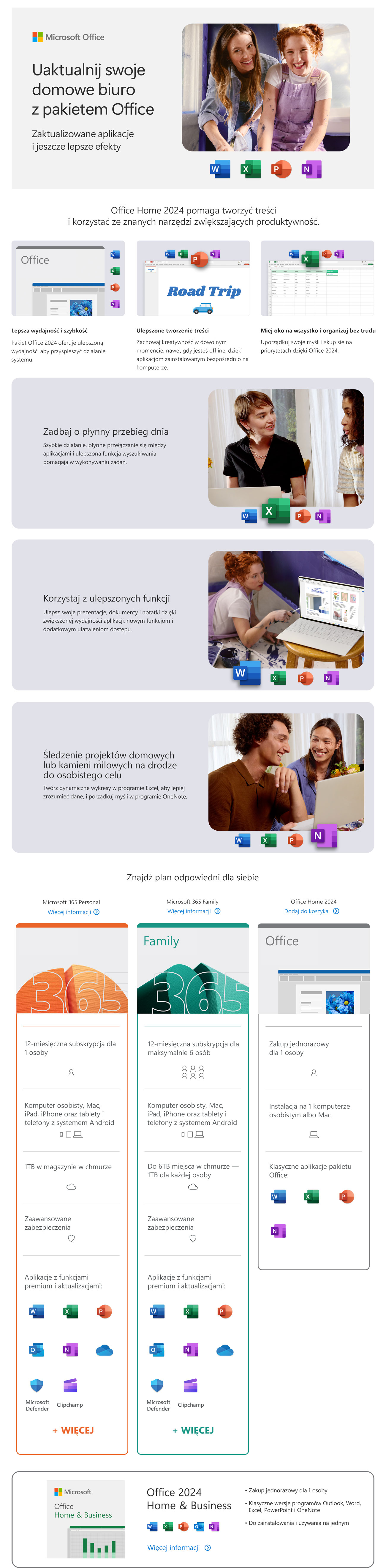 Microsoft Office Home 2024 ESD - Programy biurowe - Sklep komputerowy ...