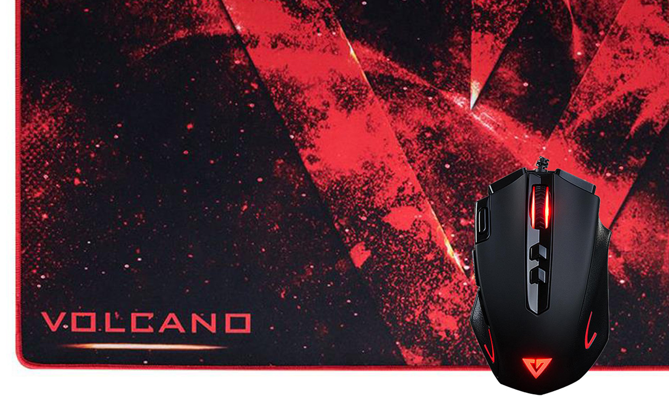 MODECOM Volcano MC-GMX3 BLACK + Volcano Erebus - Myszki przewodowe ...