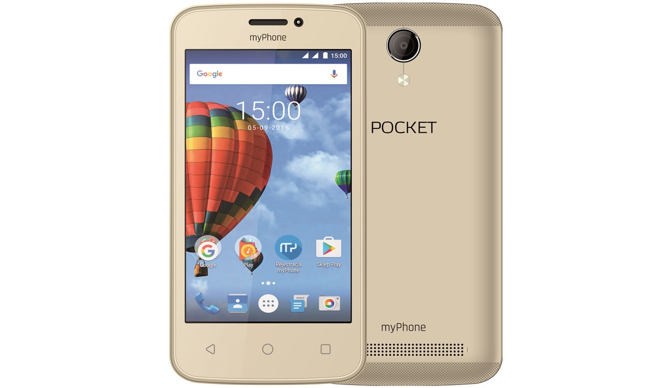 myPhone Pocket Dual SIM złoty - Smartfony i telefony - Sklep ...