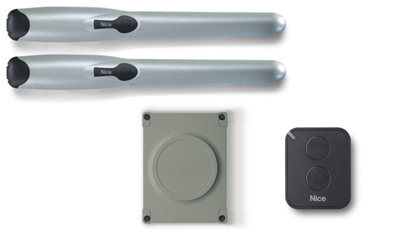 Nice Zestaw do bramy skrzydłowej Wingo 2024 - Napędy do bram wjazdowych - Sklep komputerowy - x ...