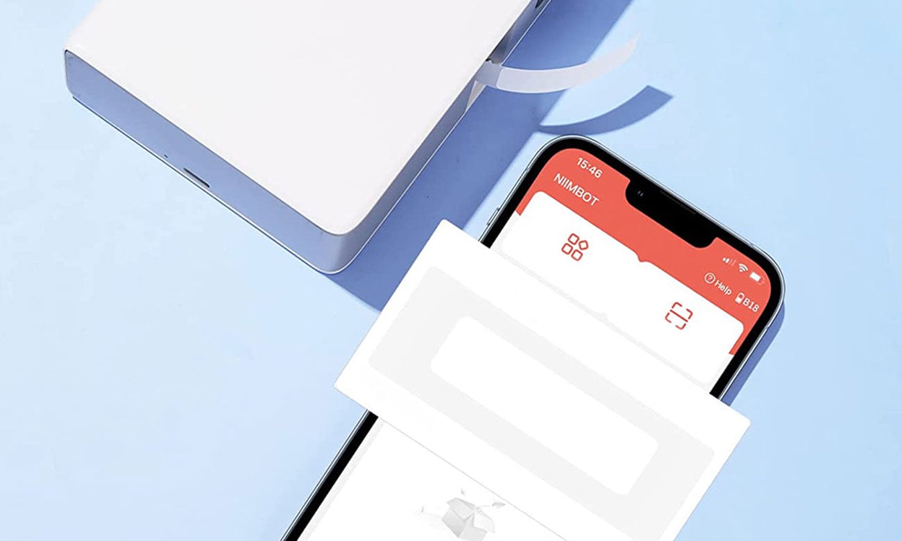 NIIMBOT B18 bezprzewodowa biała - Drukarki etykiet - Sklep internetowy ...