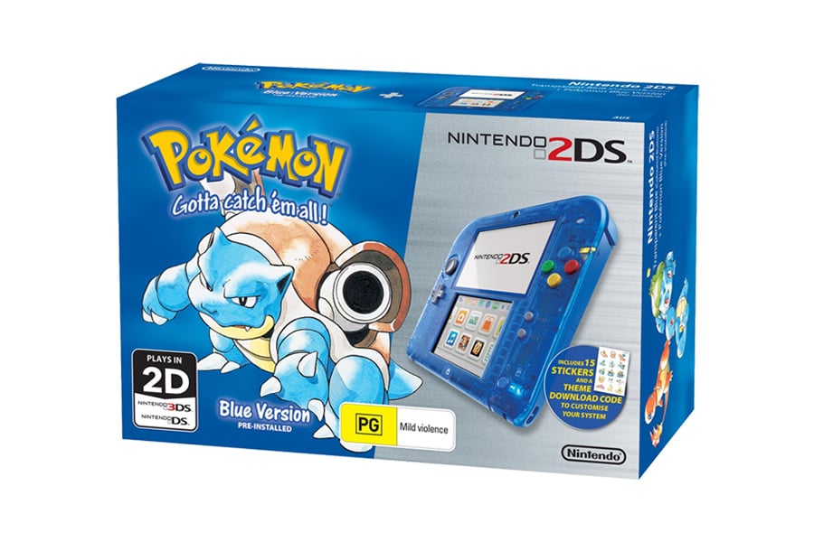 Nintendo Nintendo 2DS niebieska +Pokemon Blue - Konsole - Sklep ...